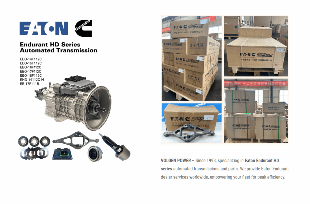 Supply Eaton Fuller Eeo-18F112C Transmission: Endurant Xd 12-Speed For ...